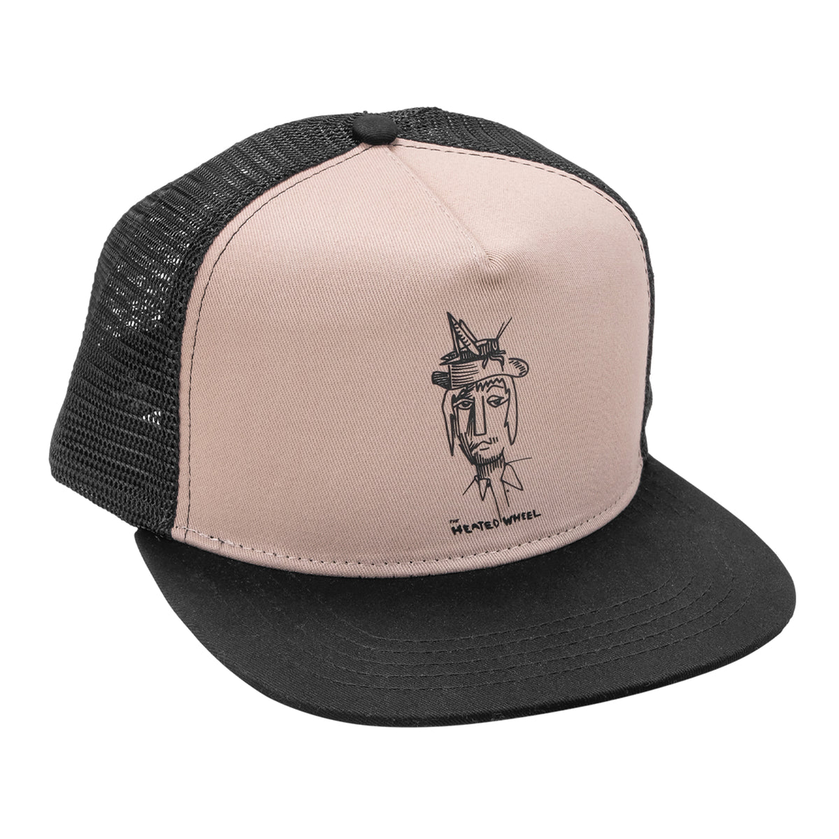 GRASSHOPPER GUY - SNAPBACK HAT • TAN– The Heated Wheel