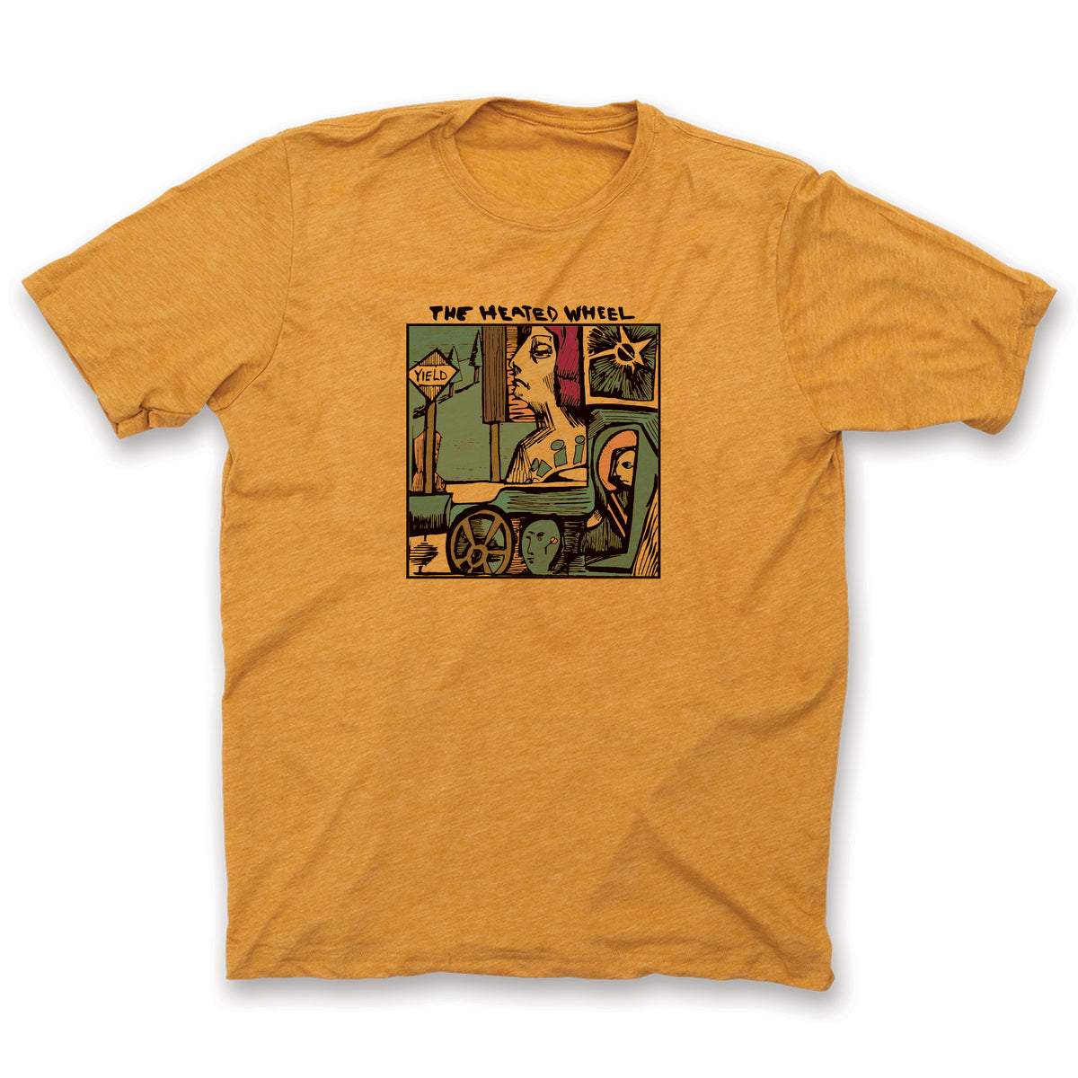 YIELD PREMIUM T-SHIRT • PICK YOUR COLOR– The Heated Wheel
